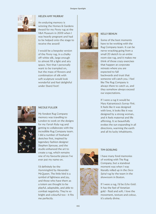 The Rug Company Catalogue EU - Page 196-197